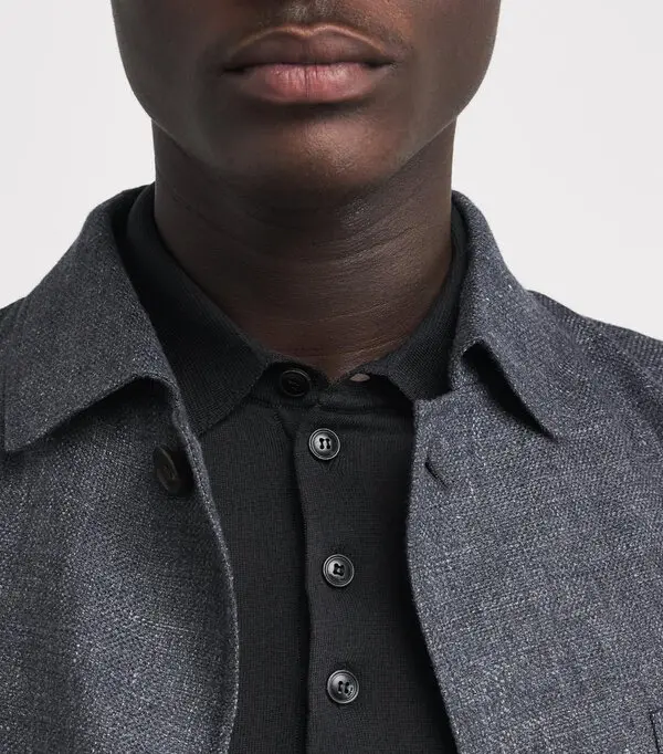 Pal Zileri Silk-cotton Polo Shirt