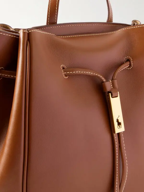 Polo Ralph Lauren Polo Id Leather Backpack