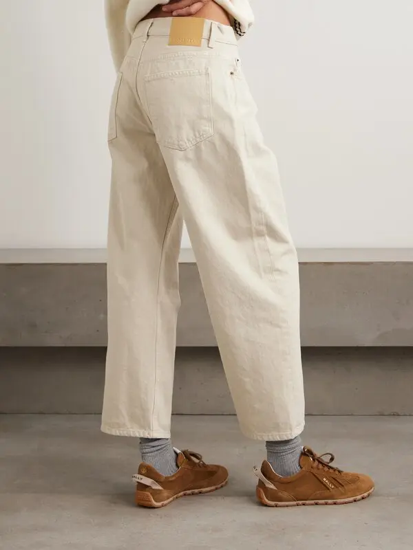B Sides Floppy Relaxed Wide-leg Jeans - Neutrals