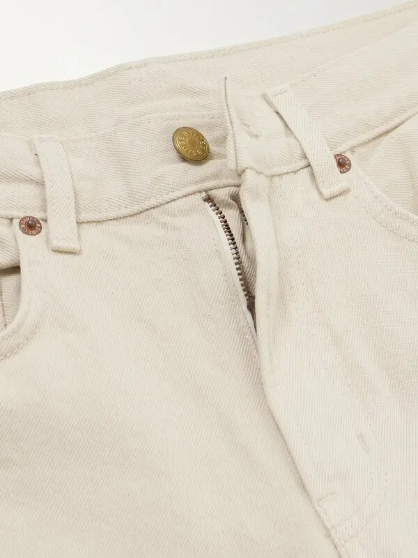 B Sides Floppy Relaxed Wide-leg Jeans - Neutrals