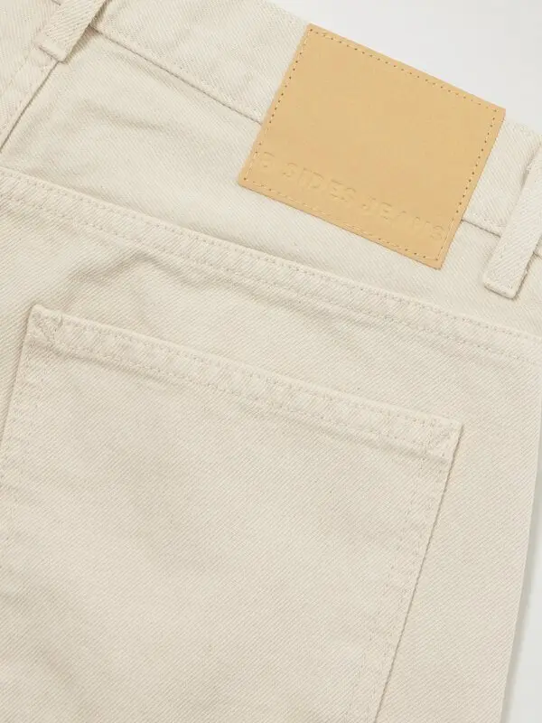 B Sides Floppy Relaxed Wide-leg Jeans - Neutrals