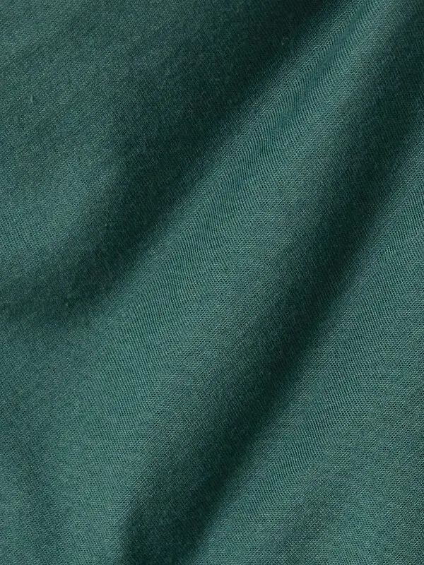 NILI LOTAN Lana Cotton-jersey T-shirt - Green