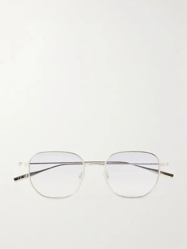 Barton Perreira Revere Square-frame Titanium Sunglasses - Silver