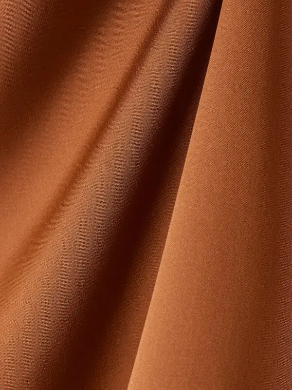 Theory Silk-satin Top - Brown