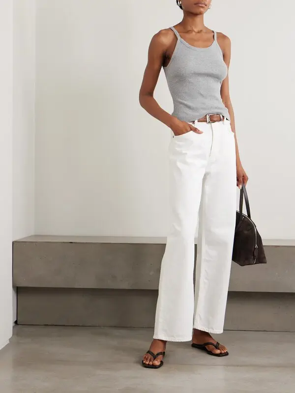 NILI LOTAN Loretta Ribbed Tank