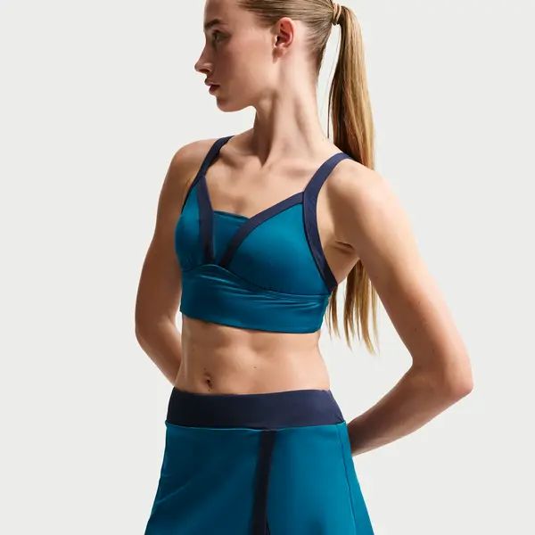 Nike Skirt With Built-in Kickshorts - Blue