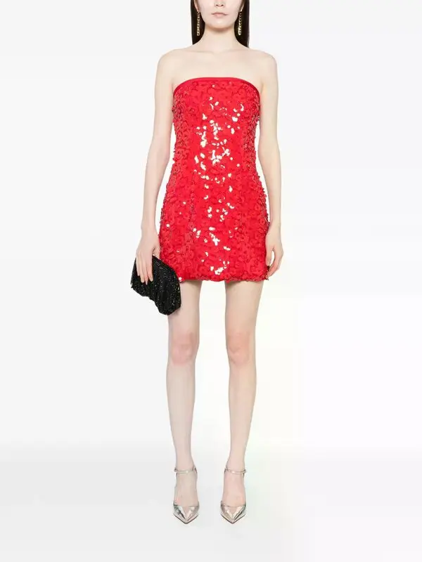 Cynthia Rowley Paillette-embellished Mini Dress
