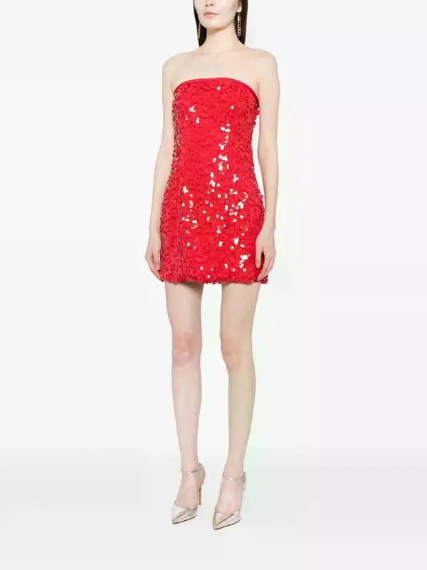 Cynthia Rowley Paillette-embellished Mini Dress