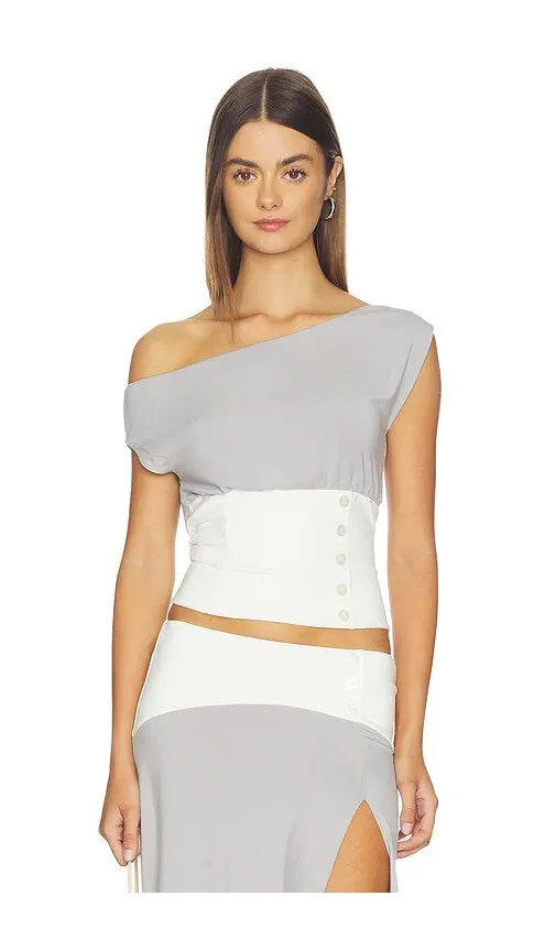 TIGER MIST Off-shoulder Top