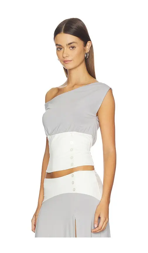 TIGER MIST Off-shoulder Top