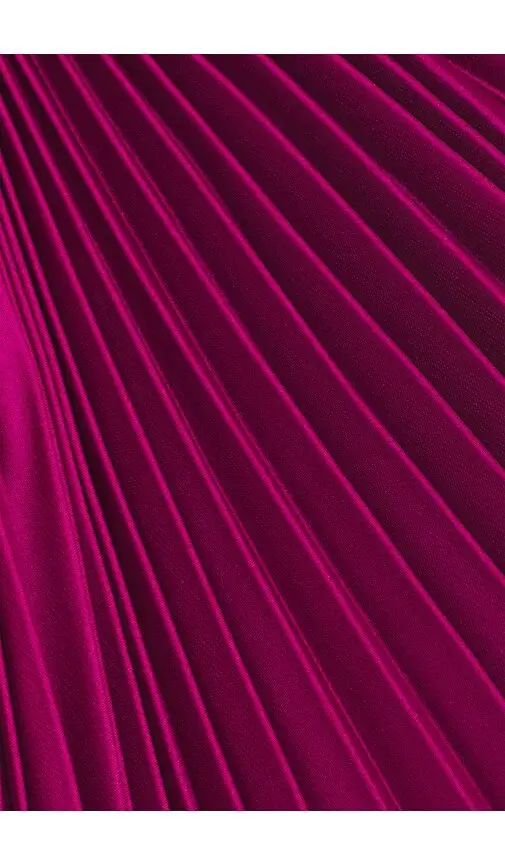 AMUR Ionea Pleated Gown