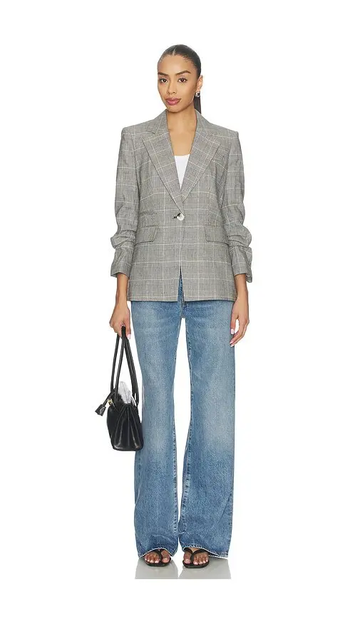 Veronica Beard Battista Dickey Jacket - Black Multi