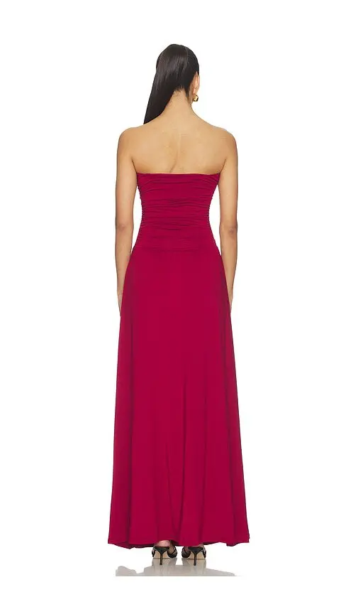 SNDYS. Lilana Maxi Dress - Cherry