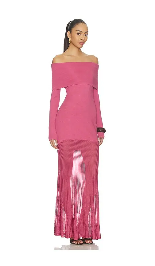 SEROYA Isotta Dress - Sangria