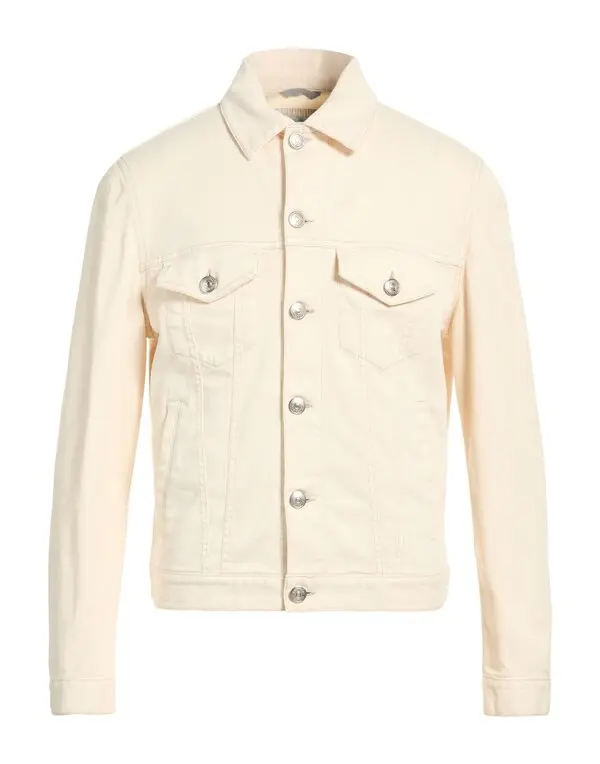 Brunello Cucinelli Denim Trucker Jacket - Beige