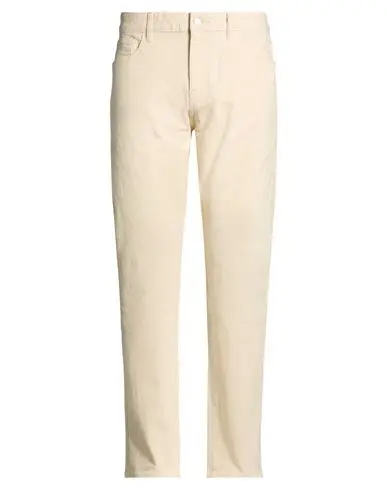 Armani Exchange Straight-leg Jeans In Midnight Cotton Elastane - Cream