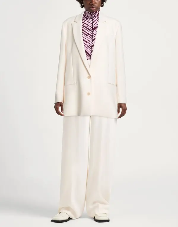 Patrizia Pepe Single-breasted Blazer - White