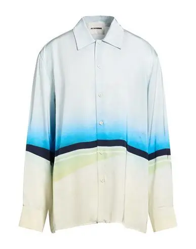 JIL SANDER Shirt Size Viscose - Blue