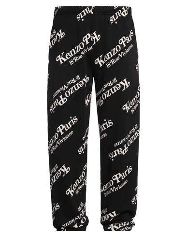Kenzo Pants Size Cotton - Black