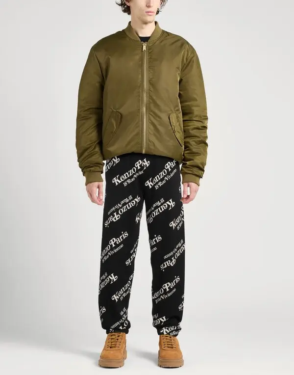 Kenzo Pants Size Cotton - Black