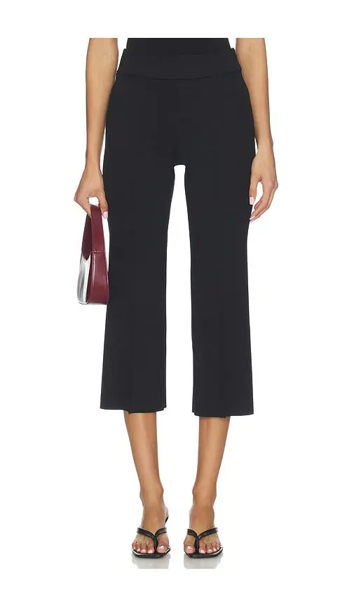 Commando Neoprene Pintuck Cropped Pant