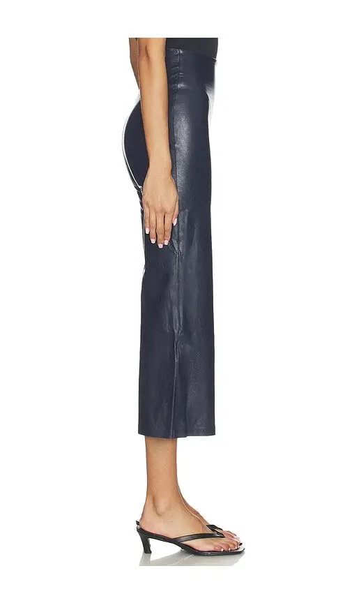 Commando Faux Leather Cropped Trousers