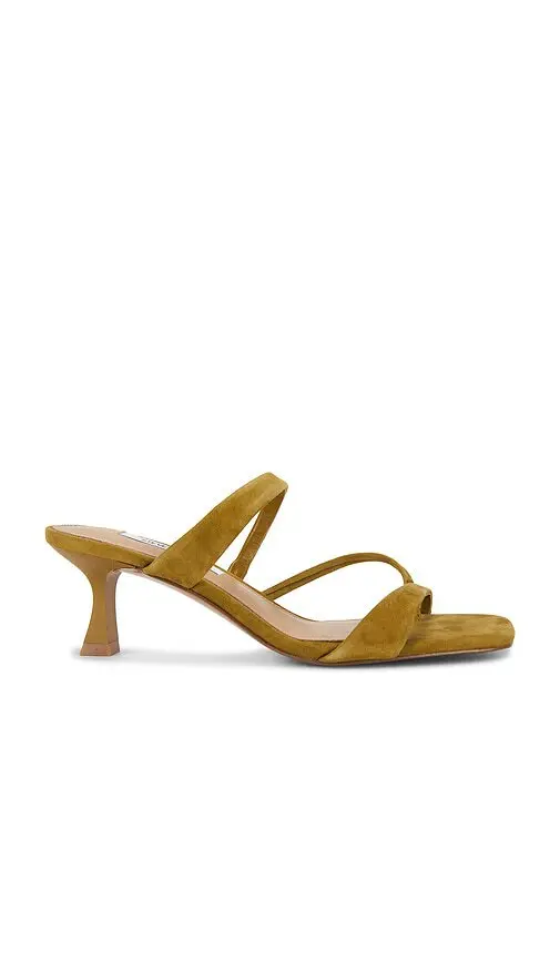 Steve Madden Ajay Suede Stiletto Sandal - Olive