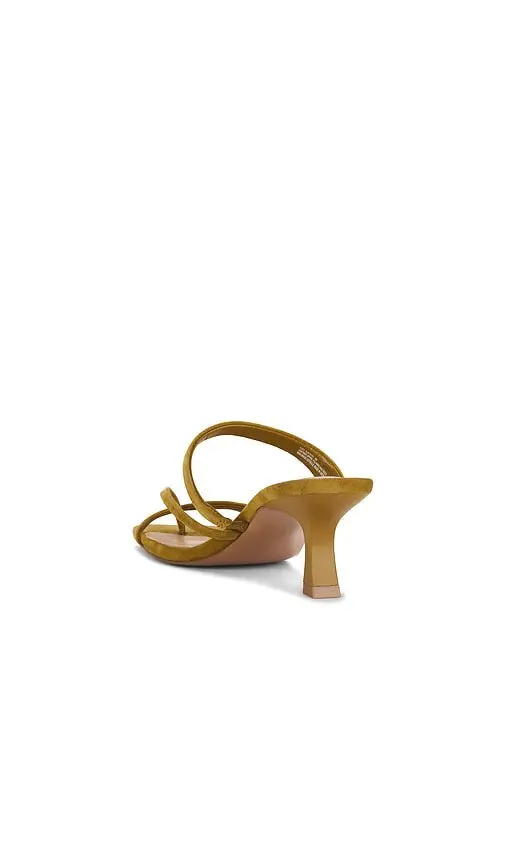 Steve Madden Ajay Suede Stiletto Sandal - Olive