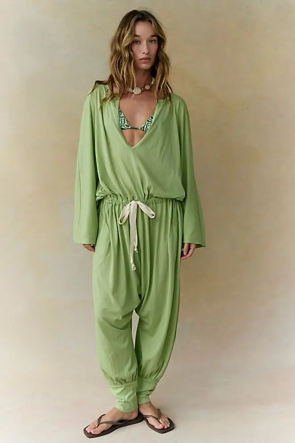 Free People Elowen One-piece Jumpsuit - Margarita Mix