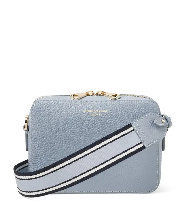 ASPINAL OF LONDON Leather Camera Crossbody Bag