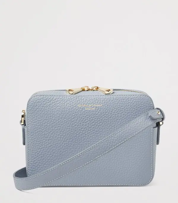 ASPINAL OF LONDON Leather Camera Crossbody Bag