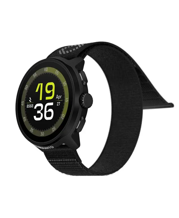 Suunto Run Gps Sports Watch With Amoled Touchscreen - Black