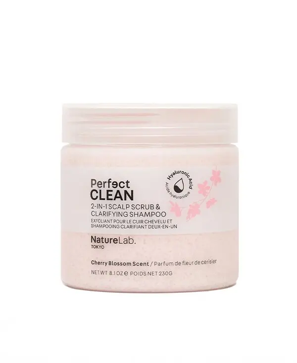 NATURELAB TOKYO Perfect Clean Cherry Blossom 2-in-1 Scalp Scrub And Clarifying Shampoo - No Color