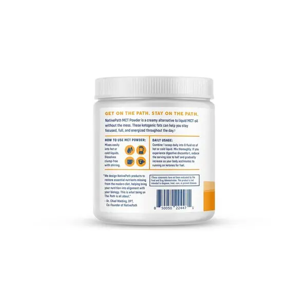 NATIVEPATH Mct Oil Powder Supplement