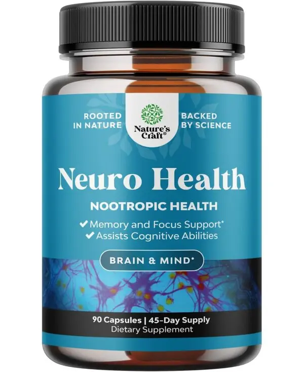 NATURE'S CRAFT Neuro Health Brain And Focus Formula - No Color