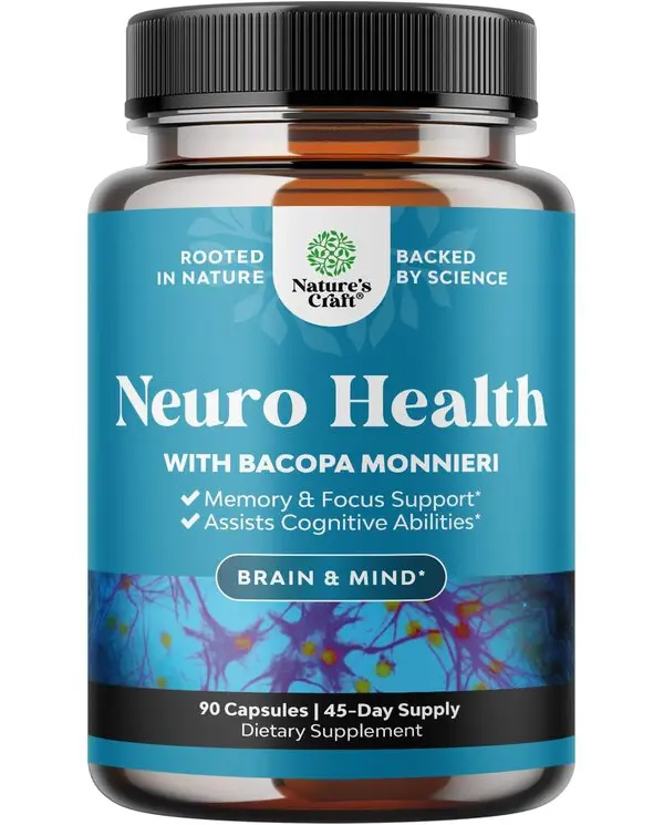 NATURE'S CRAFT Neuro Health Brain And Focus Formula