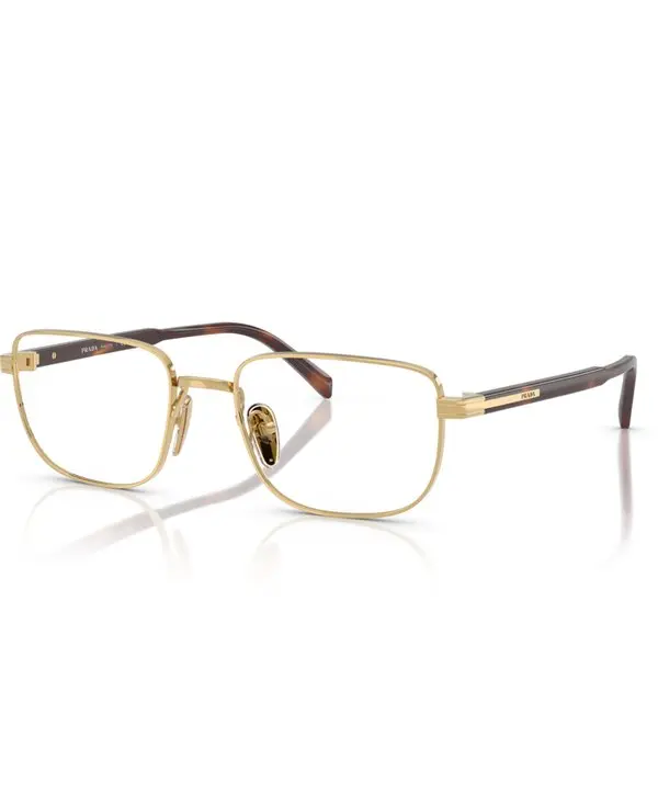 Prada Rectangle Eyeglasses - Gold