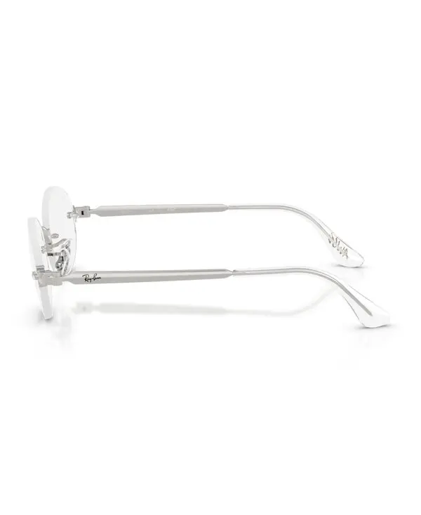 Ray-ban Rimless Eyeglasses - Silver