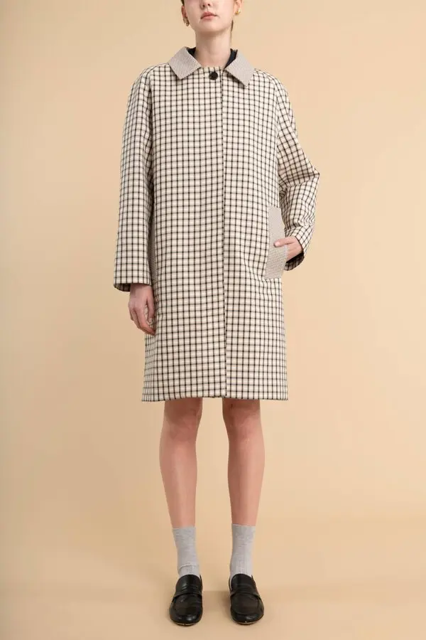Tess Lorenz Cotton Car Coat