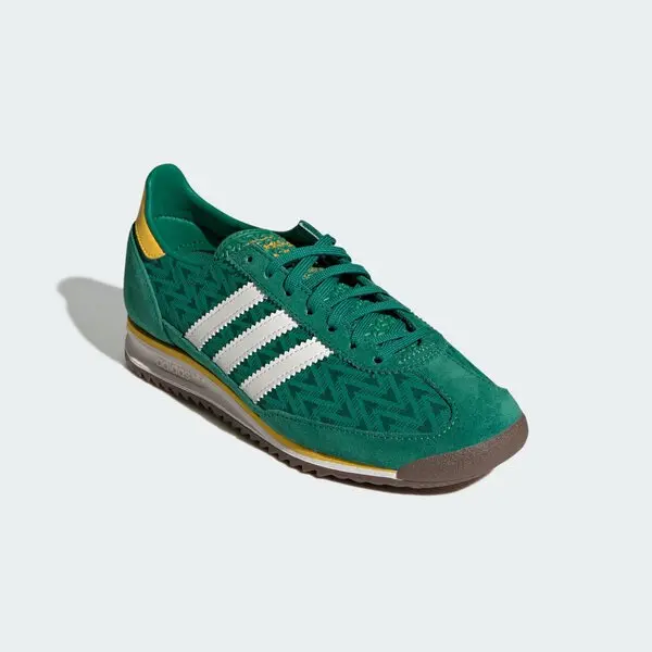Adidas Sl 72 Og Sneakers - Bold Green / Off White / Yellow