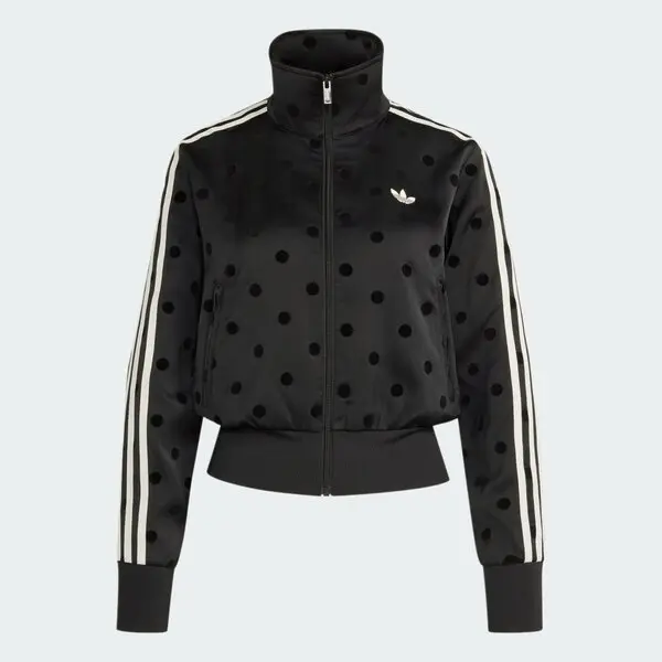 Adidas Satin Polka Dots Tt Track Top