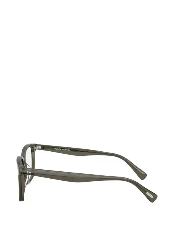 Oliver Spencer Square Frame Eyeglasses - Green