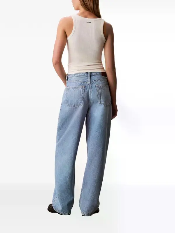 Calvin Klein Five-pocket Jeans With Button Fastening