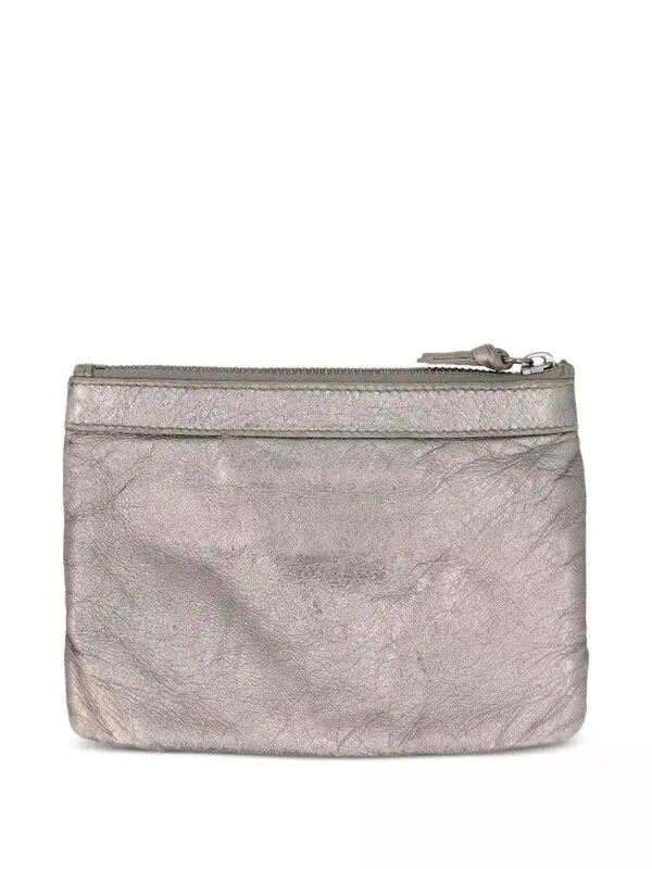 Balenciaga Zipped Leather Wallet