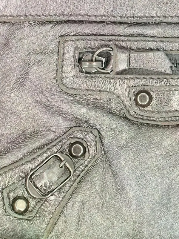 Balenciaga Zipped Leather Wallet