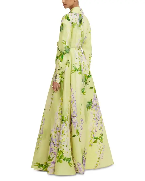 LEO LIN Josephine Silk Gown - Wisteria