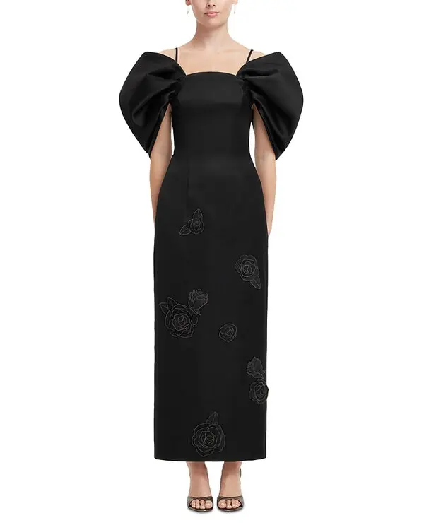 LEO LIN Arabella Maxi Dress - Ebony