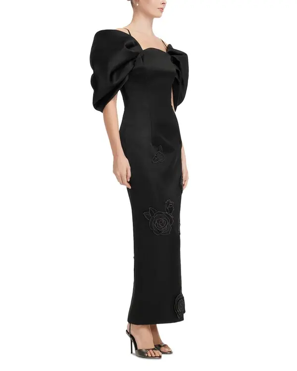 LEO LIN Arabella Maxi Dress - Ebony