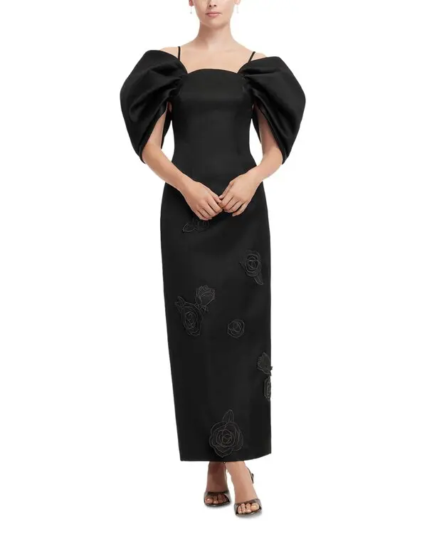 LEO LIN Arabella Maxi Dress - Ebony