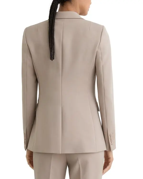 REISS Single Breasted Blazer - Stone Neutral